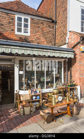 Antique shop. Tenterden. Kent. England. UK. Europe Stock Photo - Alamy