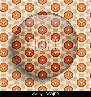 Vector - Flower Spring Button Sticker Icon Stock Photo - Alamy