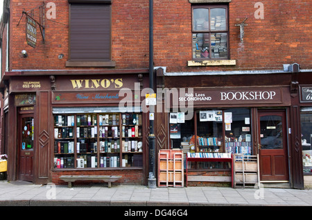 Secondhand Bookshop on George Street, town centre, Oldham, Greater ...