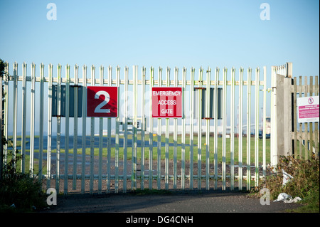 Airport Fire Emergency Crash Gate Access Rescue Stock Photo - Alamy