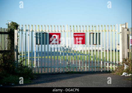 Airport Fire Emergency Crash Gate Access Rescue Stock Photo - Alamy