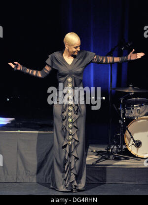 Portuguese Fado singer Mariza performs at Haus der Kulturewn der Welt ...