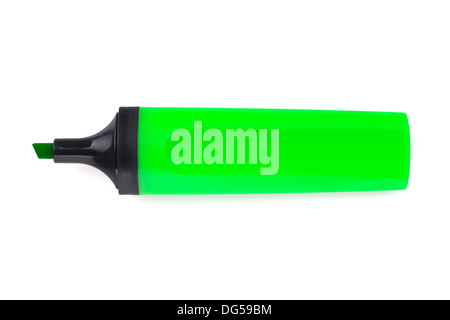 Color highlighter isolated on white background Stock Photo - Alamy