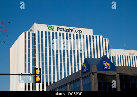 The Canadian corporate headquarters of the Potash Corporation of Stock ...