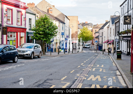 A view of Lammas street in the town of Carmarrthen,Carmarthenshire ...