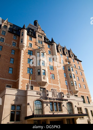 The historic Delta Bessborough Hotel in downtown Saskatoon Stock Photo ...