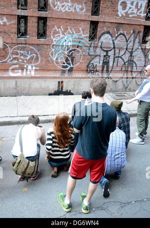 New York, NY. Oct 11, 2025. Melissa Navia and Martin Quinn during the ...