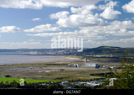 Baglan and Baglan Bay from the Wales Coastal path (high level route ...