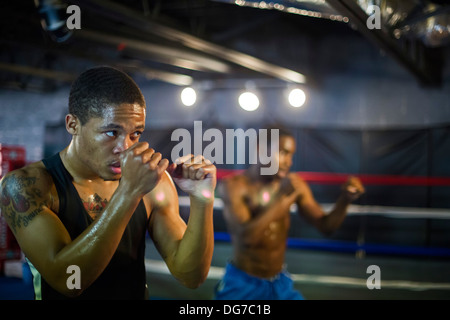 Detroit's Downtown Youth Boxing Gym Stock Photo - Alamy