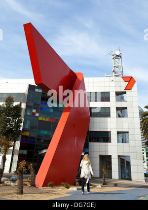 Channel 7 building, Docklands Melbourne Stock Photo - Alamy