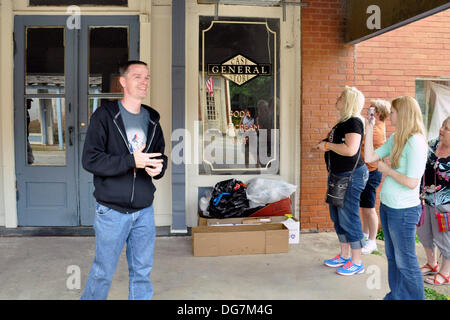 American actor Dan Riker portrayed in Senoia, Georgia. Dan Riker who ...