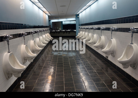 long row of urinals Stock Photo - Alamy