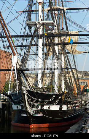 USS Constitution ("Old Ironsides"), Charlestown Naval Yard, Boston ...