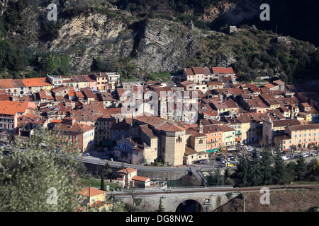 Breil sur Roya Vallee de la Roya Mercantour Alpes-Maritimes 06 PACA Stock Photo: 15455140 - Alamy