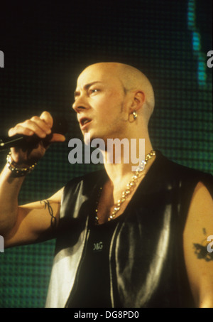 E-17 (later East 17) UK pop group with Brian Harvey in 1995 Stock Photo ...