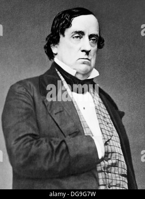 Vintage portrait photo of Lewis Cass Stock Photo - Alamy