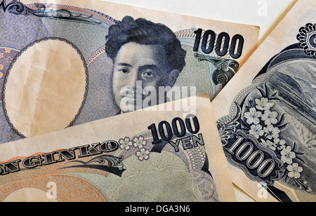 Close-up of a Japanese 1,000 yen note Stock Photo: 10657166 - Alamy