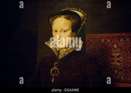 Mary Tudor, Queen of England, second wife of Felipe II Stock Photo - Alamy