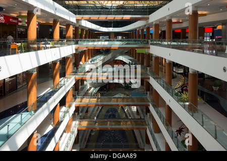 Interior of a modern shopping mall center Stock Photo - Alamy