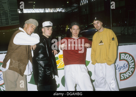 EAST-17 (later E-17) UK pop group about 1995 Stock Photo - Alamy