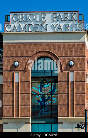 Oriole Park At Camden Yards Baseball Game Baltimore Maryland