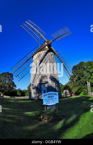 Old Hook Windmill East Hampton Long Island New York Stock Photo - Alamy