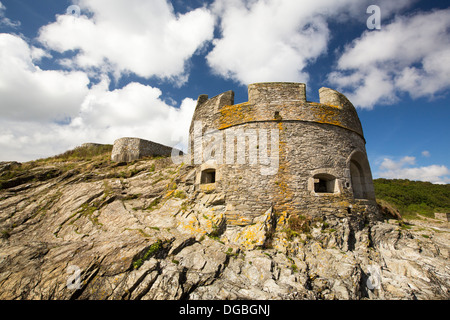 Little Dennis, an ancient look out post on the Pendennis headland in ...