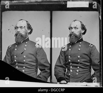 A portrait of General Gordon Granger during the Civil War, captured by ...