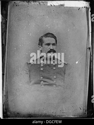 A portrait of General James G. Blunt, a Union Army officer during the ...
