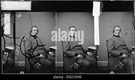 A portrait of General James W. Denver, a notable U.S. military leader ...