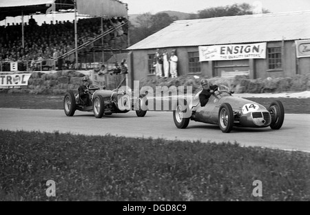 Tony Rolt driving Rob Walker’s ERA-Delage in the Festival of Britain ...