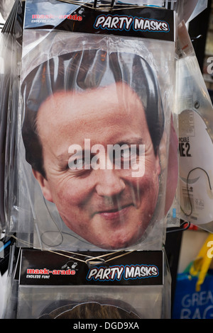 David Cameron Party Mask face Stock Photo - Alamy