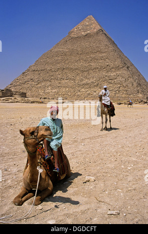 Giza pyramid of Khafre Chefren funerary complex plateau view Letopolis ...