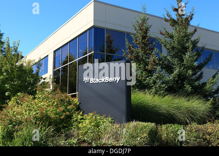 BlackBerry corporate office in Waterloo, Ontario, Canada Stock Photo ...