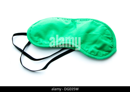 Sleeping mask, isolated on white Stock Photo - Alamy