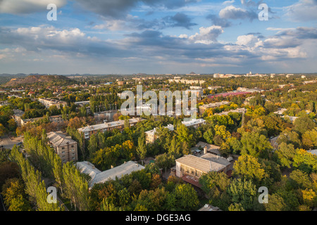 Daylight view from the heights of the city Donetsk, Ukraine Stock Photo ...