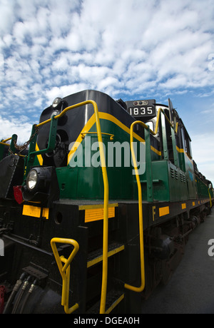 Front of a passenger or freight train car Stock Photo - Alamy