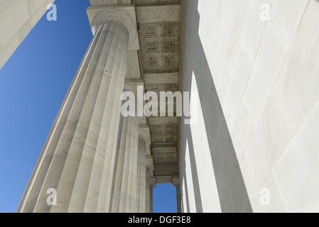 Pillars at Lincoln Memorial Stock Photo - Alamy