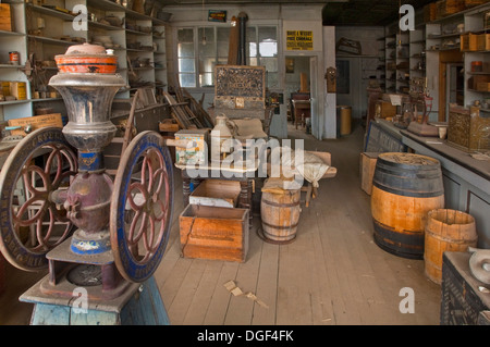 General Store interior, Bodie State Historic Park, California Stock ...