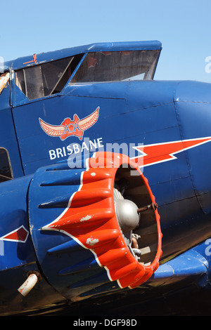 Plane commemorating the Stinson plane crash in the McPherson Ranges. O ...