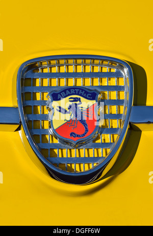 Historical Fiat hood ornament Stock Photo - Alamy