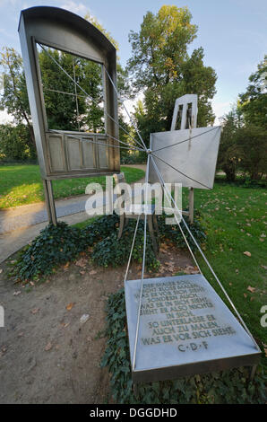 Memorial for the famous Dresden painter Caspar David Friedrich Stock ...