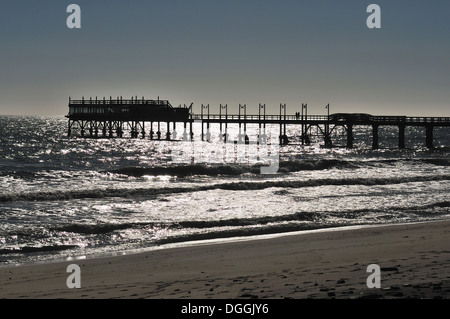 Old historic German jetty in Swakopmund Namibia Stock Photo - Alamy