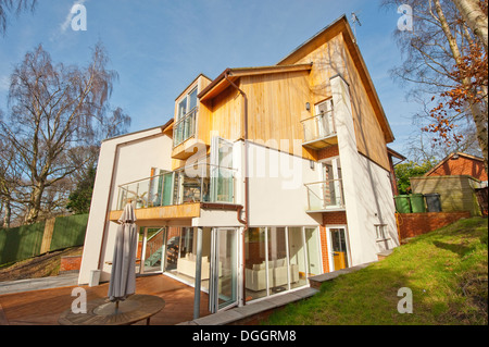 Modern Angular House Architecture Angles Sharp Stock Photo - Alamy