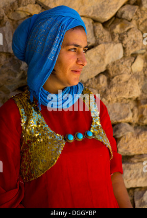 Kurdish Young Woman, Palangan, Iran Stock Photo - Alamy
