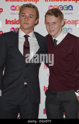 Ben Hardy at the 2013 Inside Soap Awards, Ministry of Sound, London ...