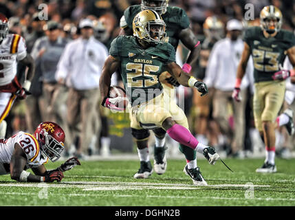 Baylor Bears running back Lache Seastrunk (25) rushes for a touchdown ...