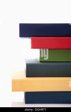 several different color books Stock Photo - Alamy