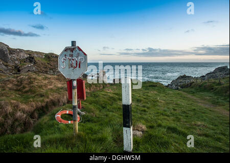 Irish Road Signs, County Cork, Ireland Stock Photo - Alamy