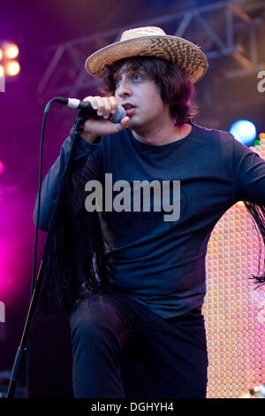 US-American singer-songwriter Adam Green live at the Heitere Open Air ...